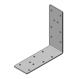 Expamet AB12512542 Angle Bracket Unribbed 125x125x42mm (Box of 50 ...