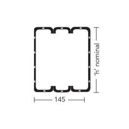 IG Standard Duty BOX-140 Lintel 215mm High 4350mm - Condell