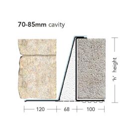 Keystone CFS/K-70 WOL Extra Heavy Duty Cavity Wall Lintel 1650mm - Condell