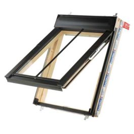 Keylite Lacquered Pine Top Hung Conservation Roof Window 780x1180mm ...