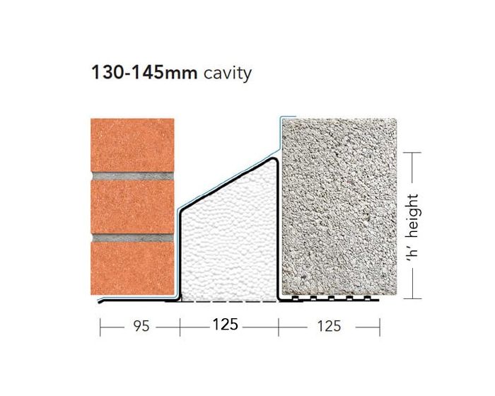 Keystone HD/K-130 WIL Heavy Duty Cavity Wall Lintel 1500mm « Condell Ltd