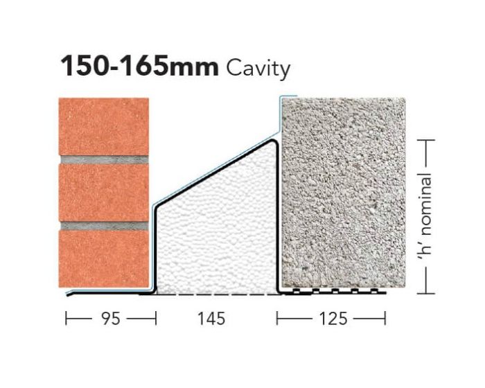 Keystone HD/K-150 WIL Heavy Duty Cavity Wall Lintel 900mm « Condell Ltd