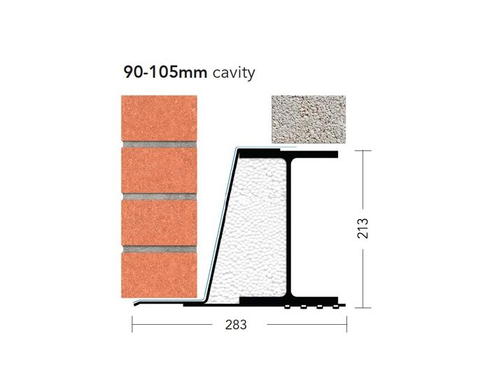 Keystone X/K-90 Extreme Duty Cavity Wall Lintel 5000mm « Condell Ltd